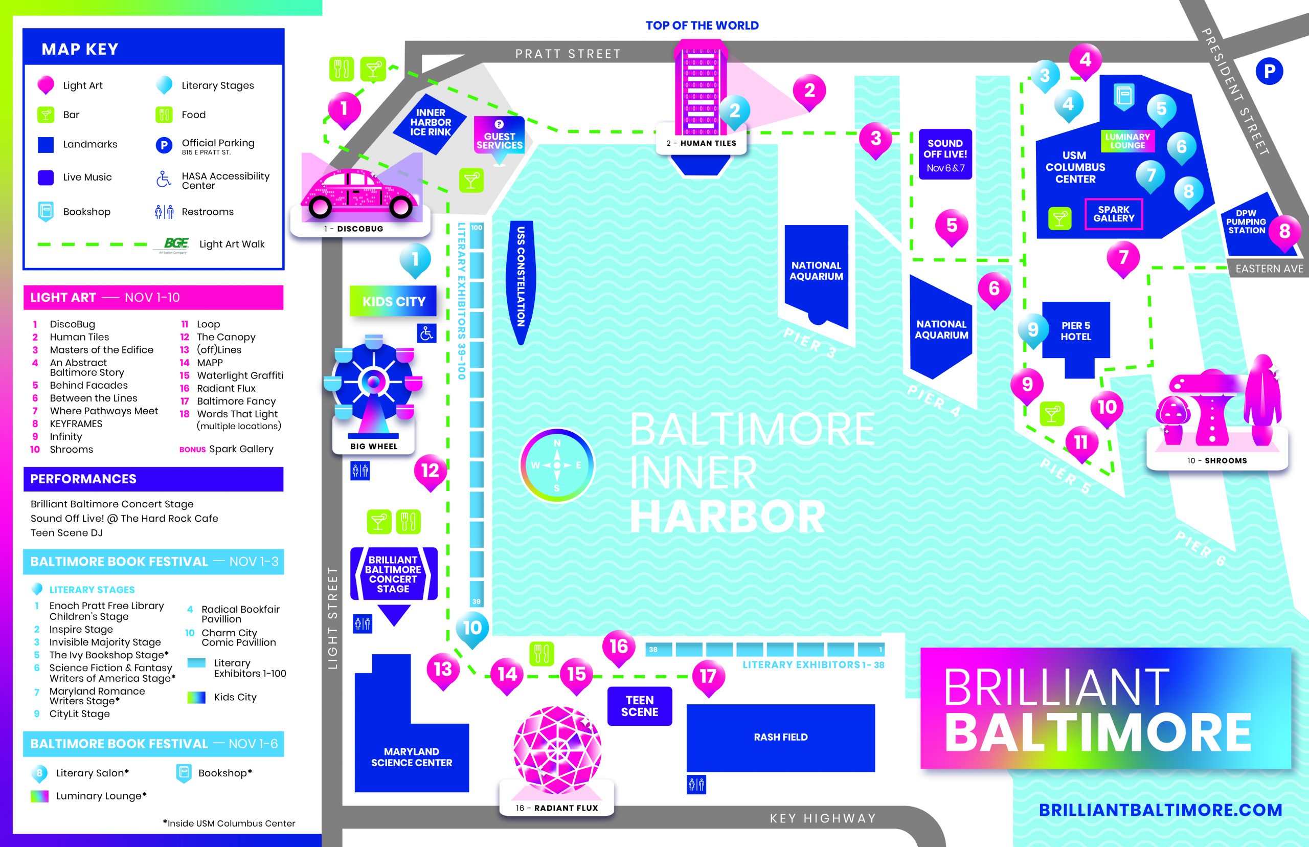 My 2019 Baltimore Book Festival Schedule – Friday Nov 1st – Sunday Nov ...